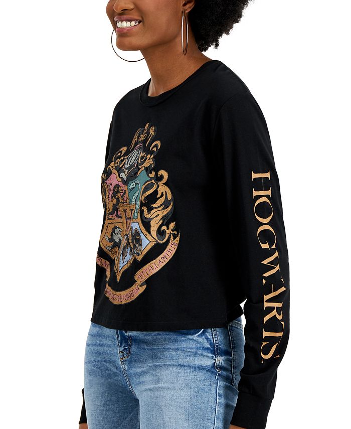 Harry Potter Juniors' Long-Sleeve Graphic T-Shirt - Macy's