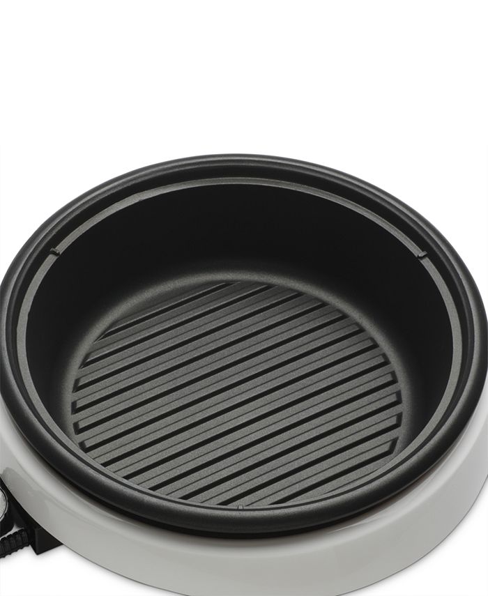 Aroma ASP-137 3-Qt. 3-in-1 Grillet, White - Macy's