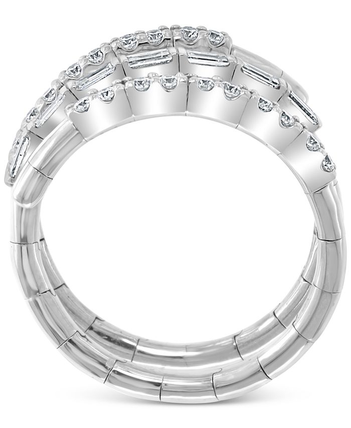 EFFY Collection EFFY® Diamond Wrap Ring (1/2 ct. t.w.) in 14k White ...