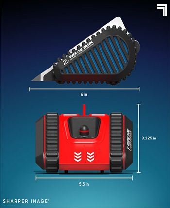 Sharper Image Battle Tracks Knockout Remote Control Flip Ramp Space ...