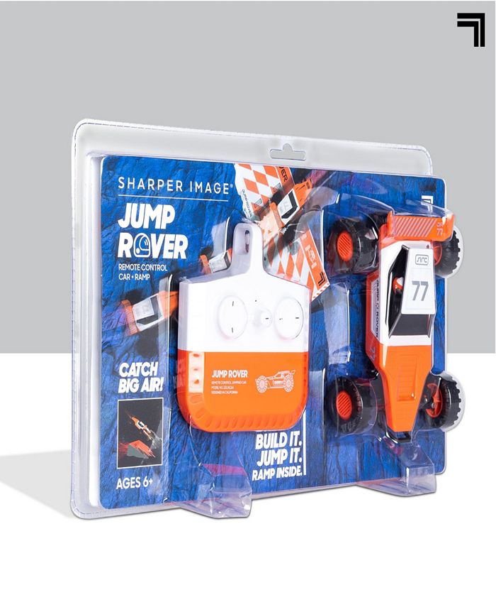 Sharper Image Remote Control Stunt Ramp Rechargeable Jump Rover Car Toy ...