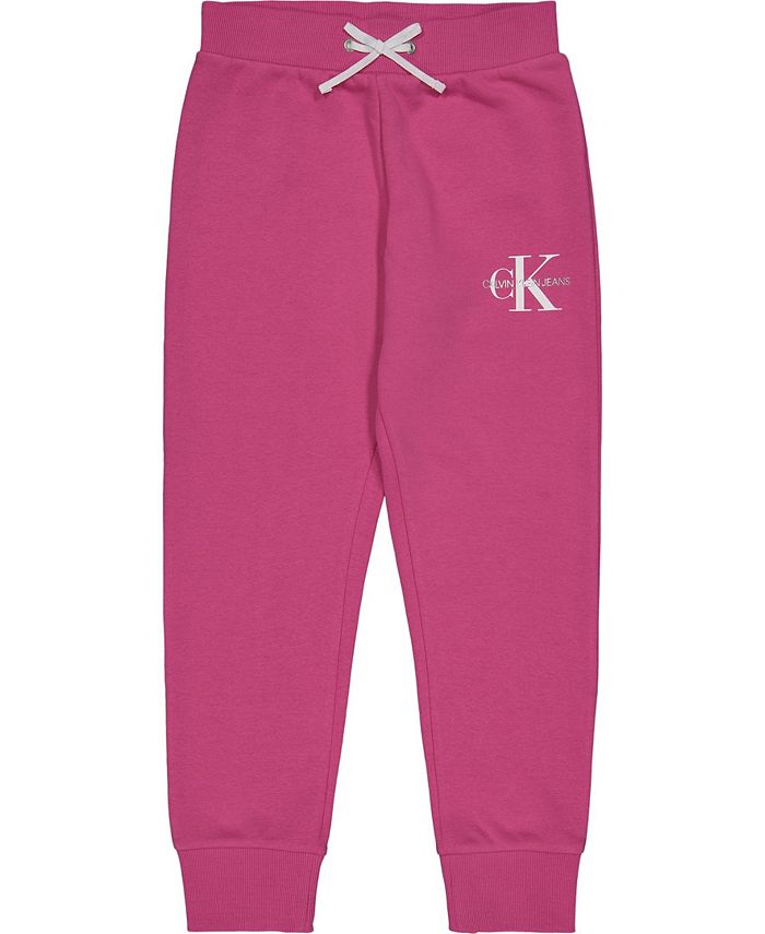 Calvin Klein Big Girls Monogram Logo Sweatpant Macys