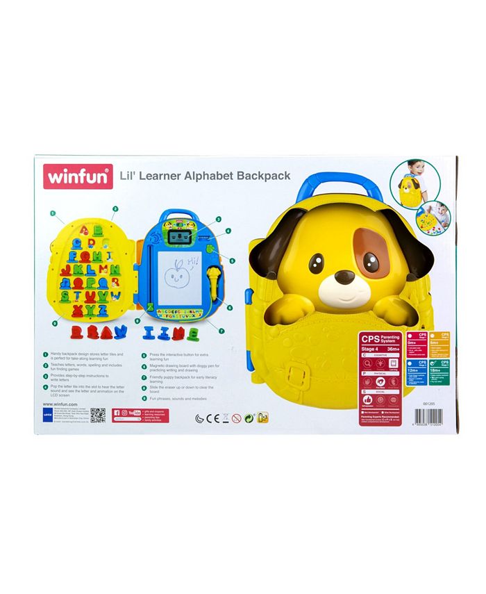 Winfun Lil Learner Alphabet Backpack - Macy's