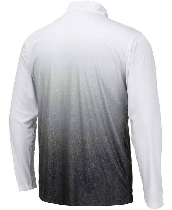Colosseum Men's Gray Virginia Tech Hokies Magic Team Logo Quarter-Zip ...