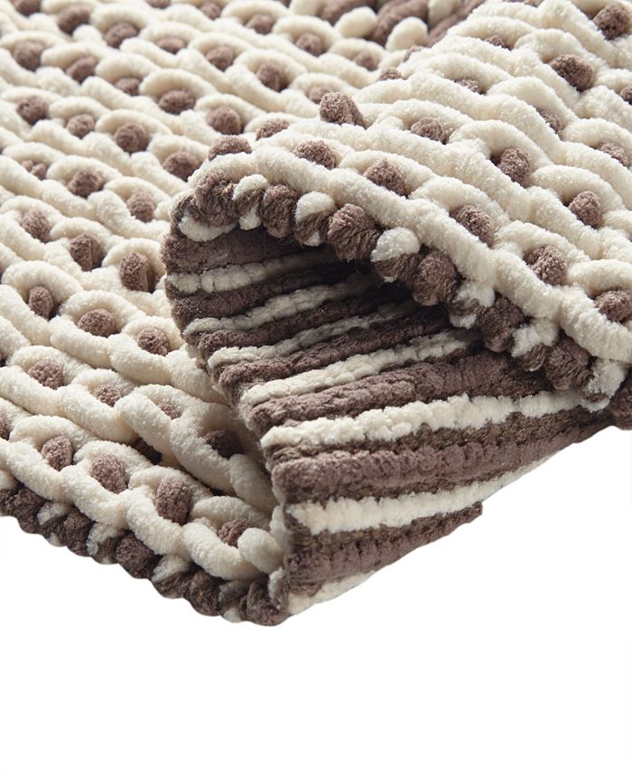 Décor Studio Interlock Bath Rug - Macy's