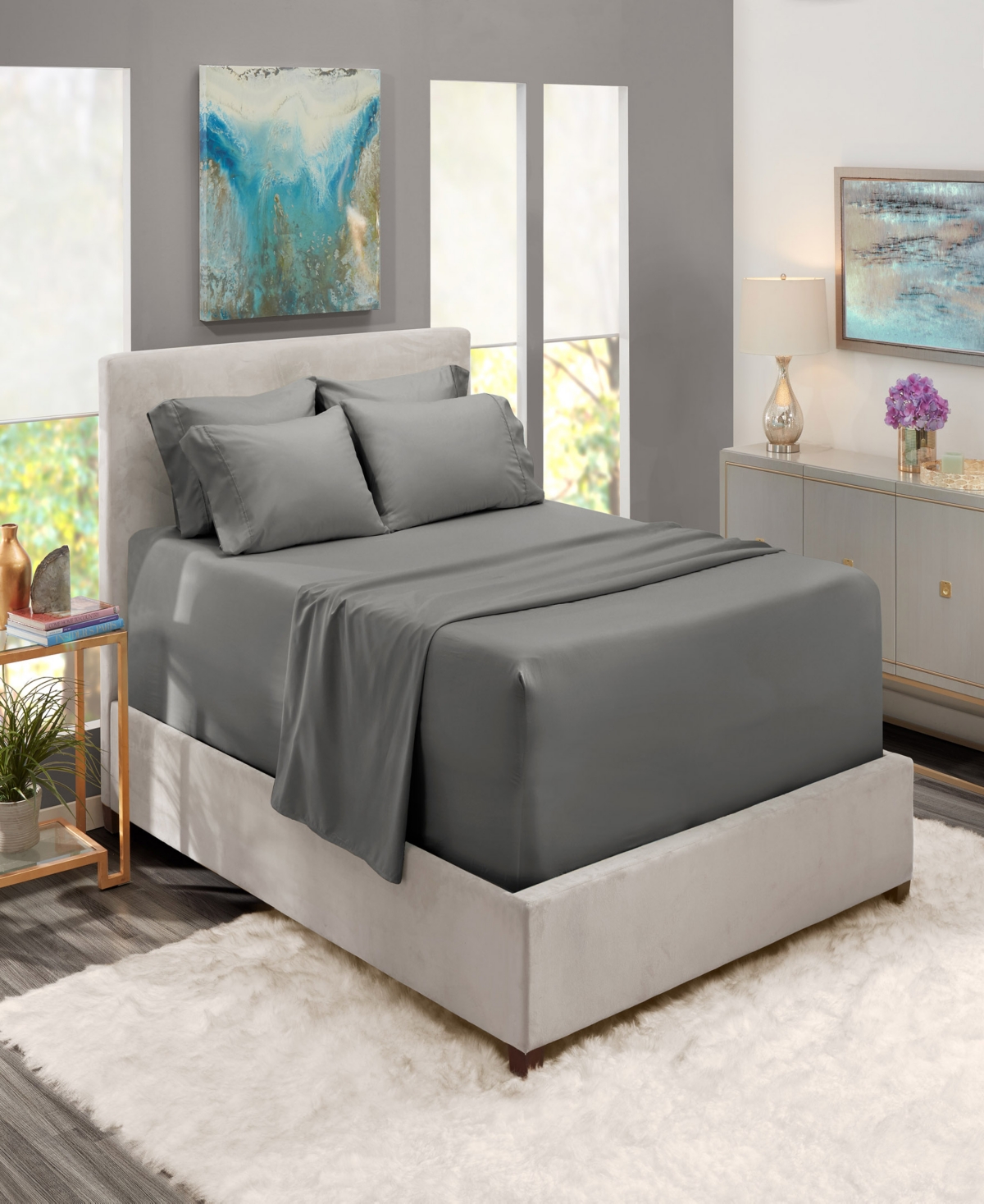 Click here for Nestl Extra Deep Pocket 4-Pc. Sheet Set  Twin Xl -... prices