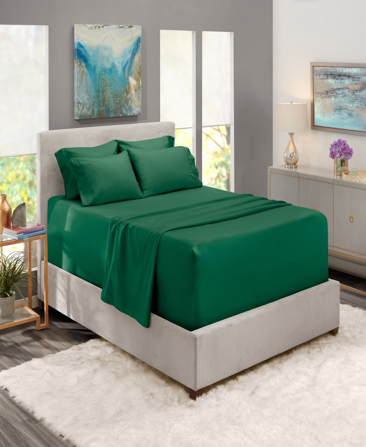 Click here for Nestl Extra Deep Pocket 4-Pc. Sheet Set  Twin Xl -... prices