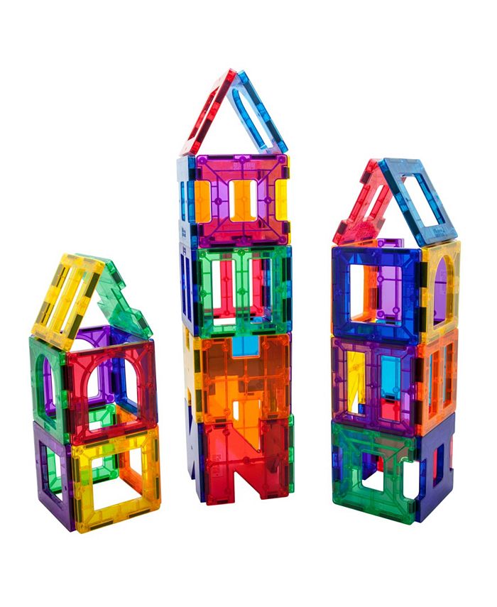 PicassoTiles Magnetic Building Block Set, 42 Piece - Macy's
