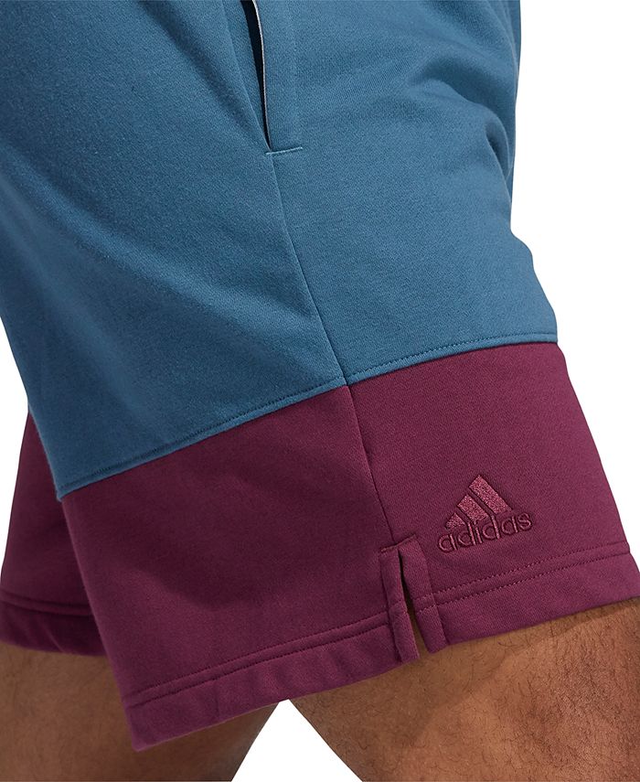 adidas Men's 3 Stripes Regular-Fit Colorblocked Fleece Basketball ...