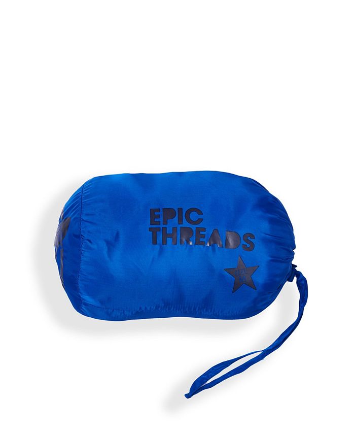 Epic Threads Big Boys Water Resistant Packable Pals Jacket - Macy's