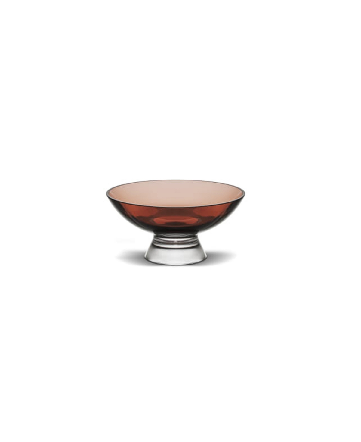 Click here for Nude Glass Silhouette Serving Bowl - Caramel prices