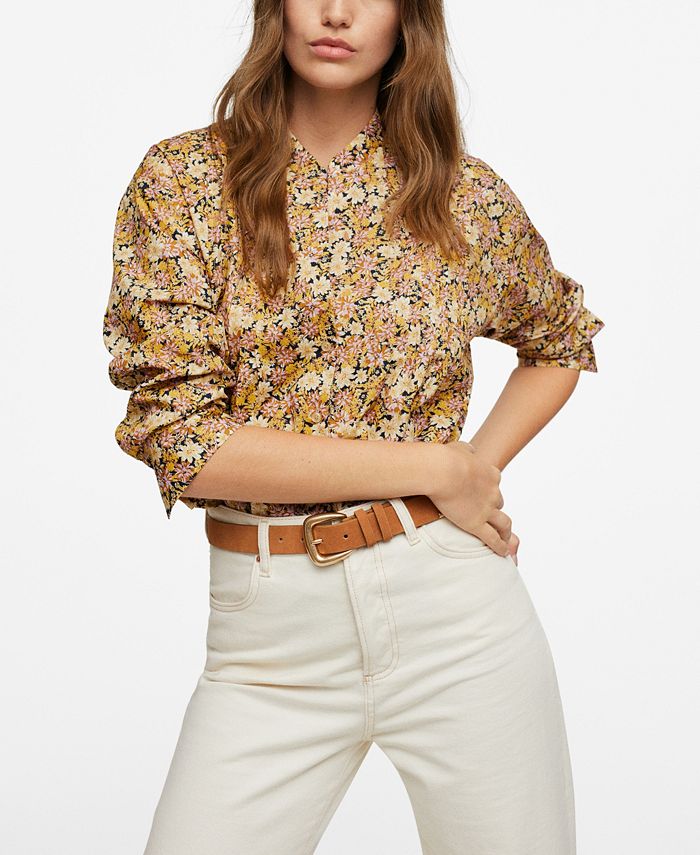 MANGO Women's Blouse - Macy's