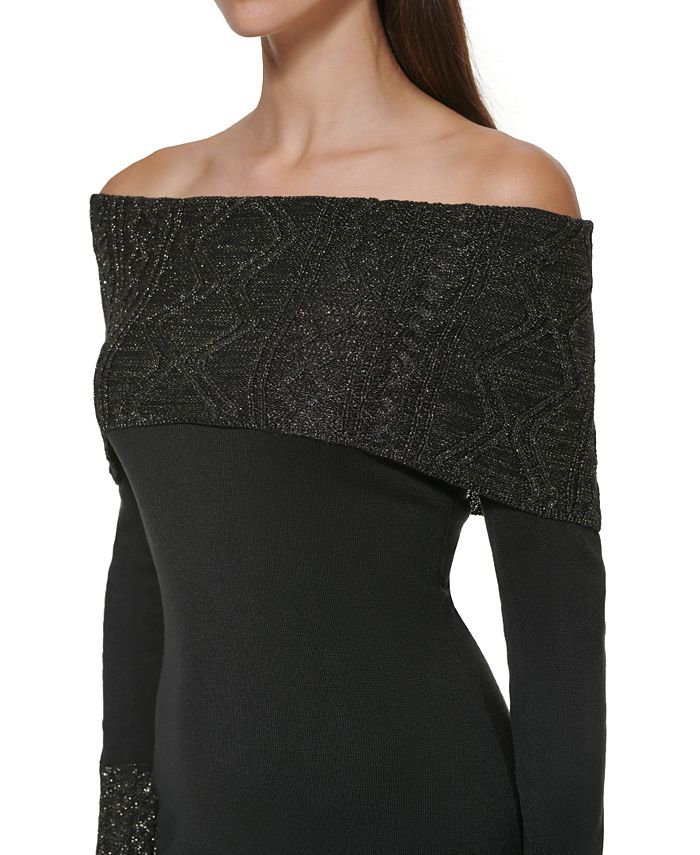 Vince Camuto Off The Shoulder Sheath Dress Macys