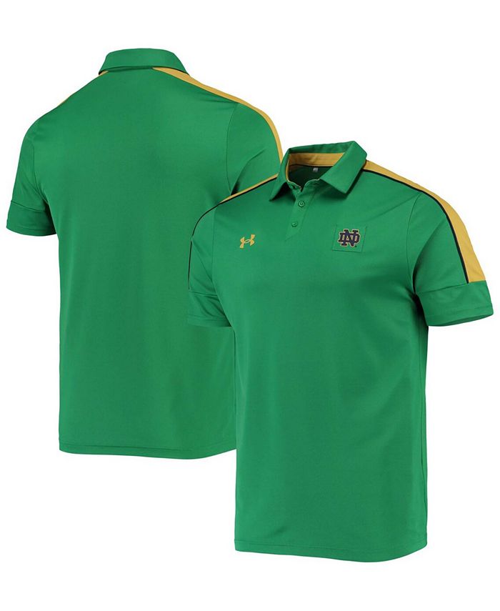 Under Armour Men's Kelly Green Notre Dame Fighting Irish Sideline ...