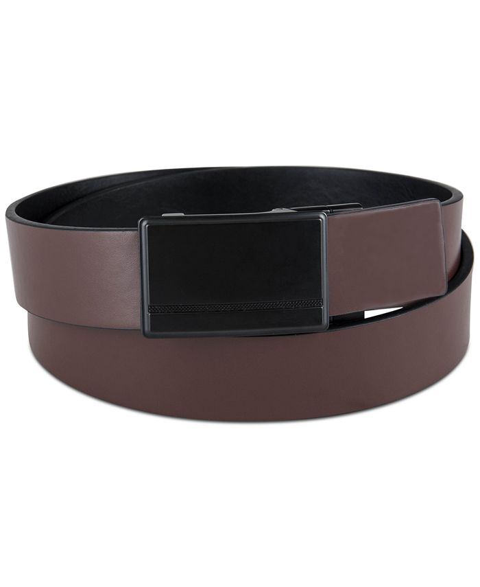 Alfani Men's Reversible Compression Buckle Belt, Created for Macy's ...