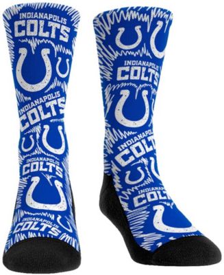 Men's Indianapolis Colts Logo Sketch Multi Crew Socks - Macy's