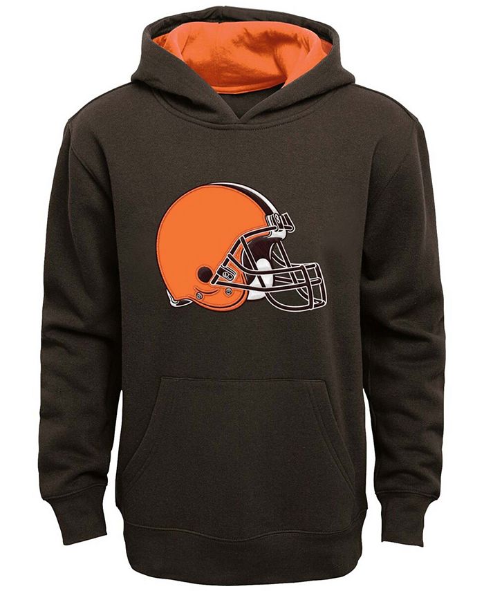 Outerstuff Big Boys Brown Cleveland Browns Fan Gear Prime Pullover ...