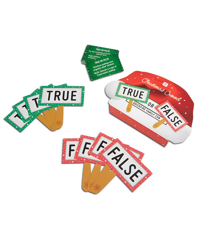 Talking Tables Christmas Trivia Game - Macy's