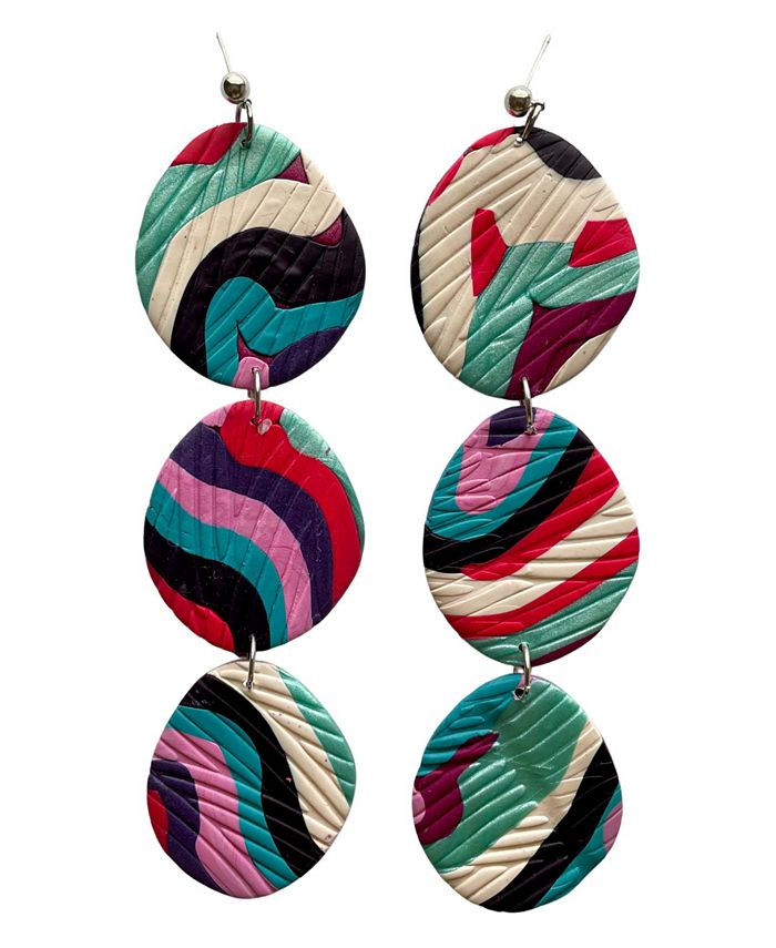 Swanky Designs Women's Khloe Drop Earrings - Macy's