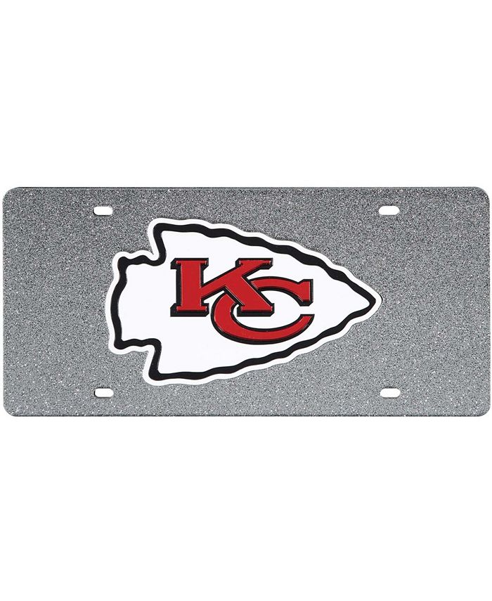 Stockdale Multi Kansas City Chiefs Logo Glitter License Plate - Macy's