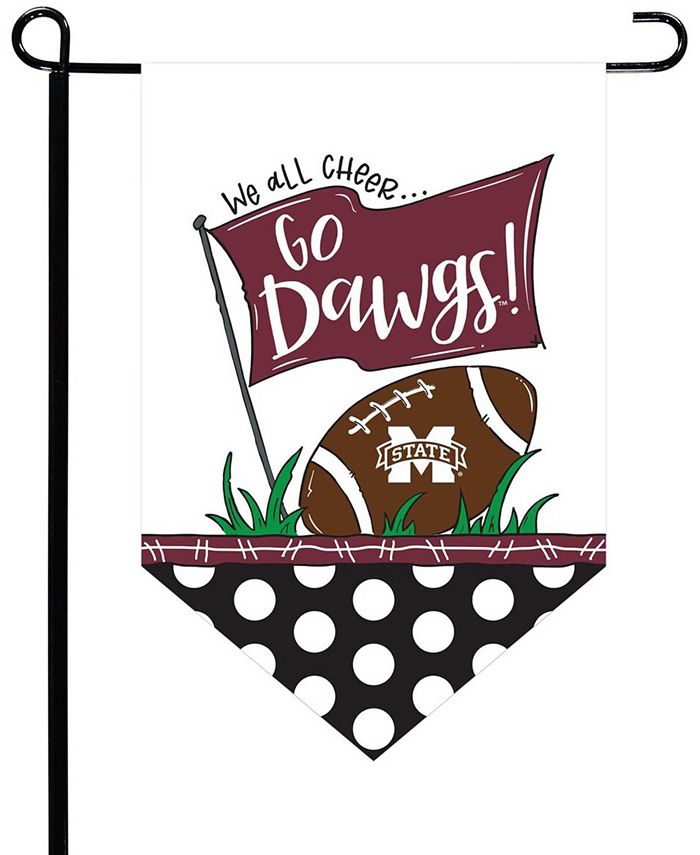Magnolia Lane Multi Mississippi State Bulldogs Pointed Garden Flag - Macy's