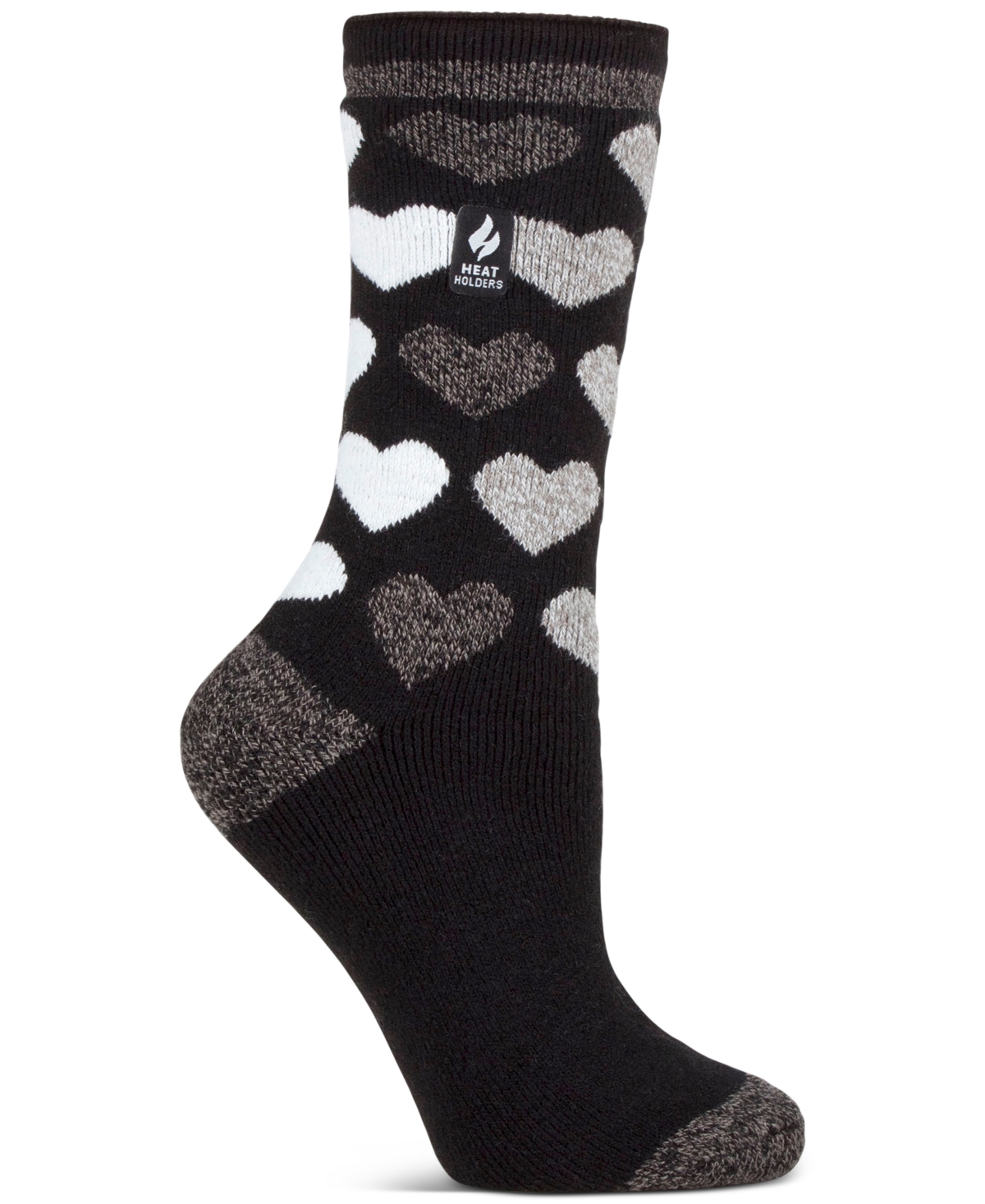 Click here for Heat Holders Womens Lite Jennifer Heart Crew Socks... prices