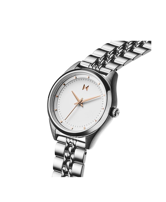 MVMT Women's Rise Mini Stainless Steel Bracelet Watch, 30mm - Macy's