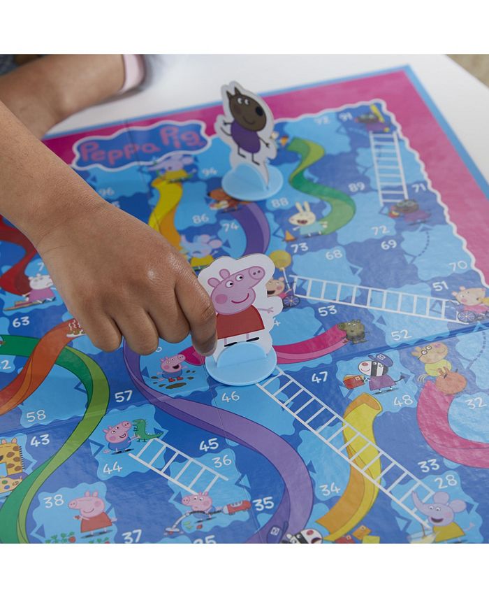 Hasbro Chutes and Ladders Peppa Pig Game, Set of 6 - Macy's
