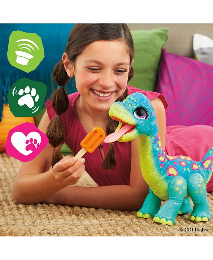 FurReal Friends Snackin' Sam the Bronto Plush Toy - Macy's