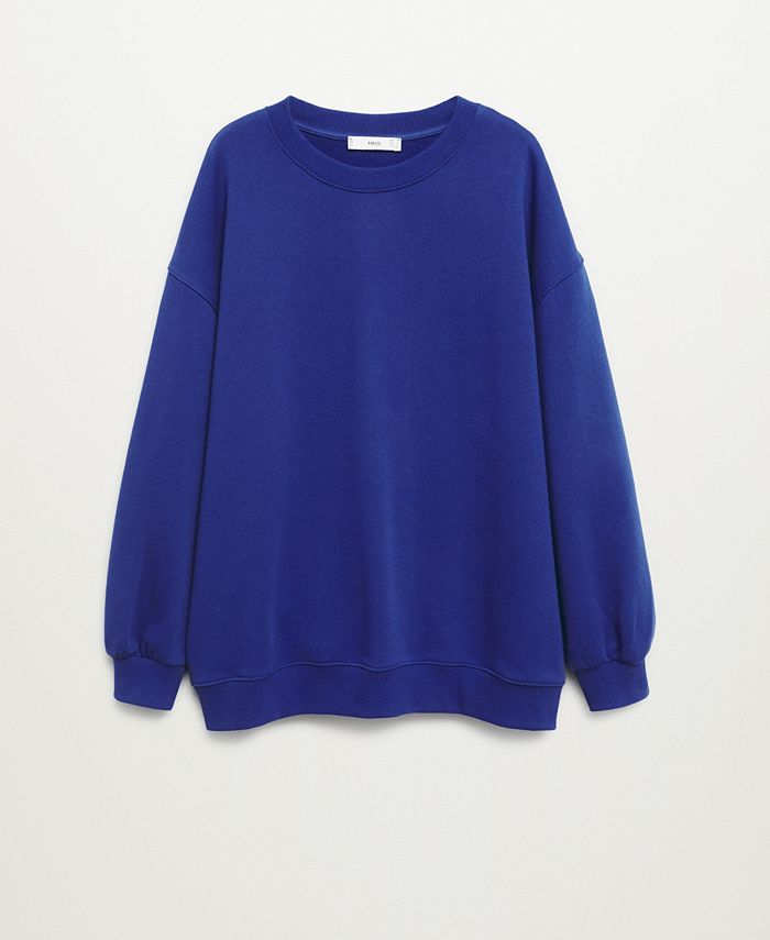 MANGO Women's Cotton Sweatshirt - Macy's