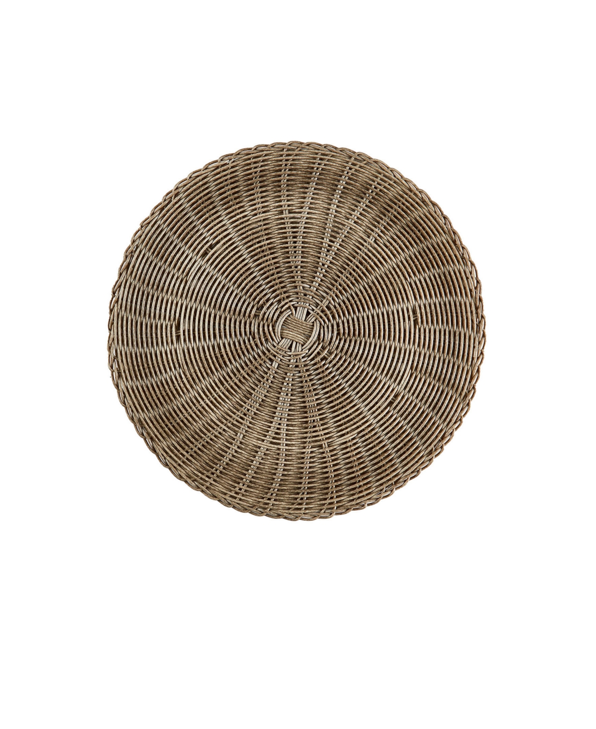 Click here for Faux Rattan Placemat Set  4 Piece - Gray prices