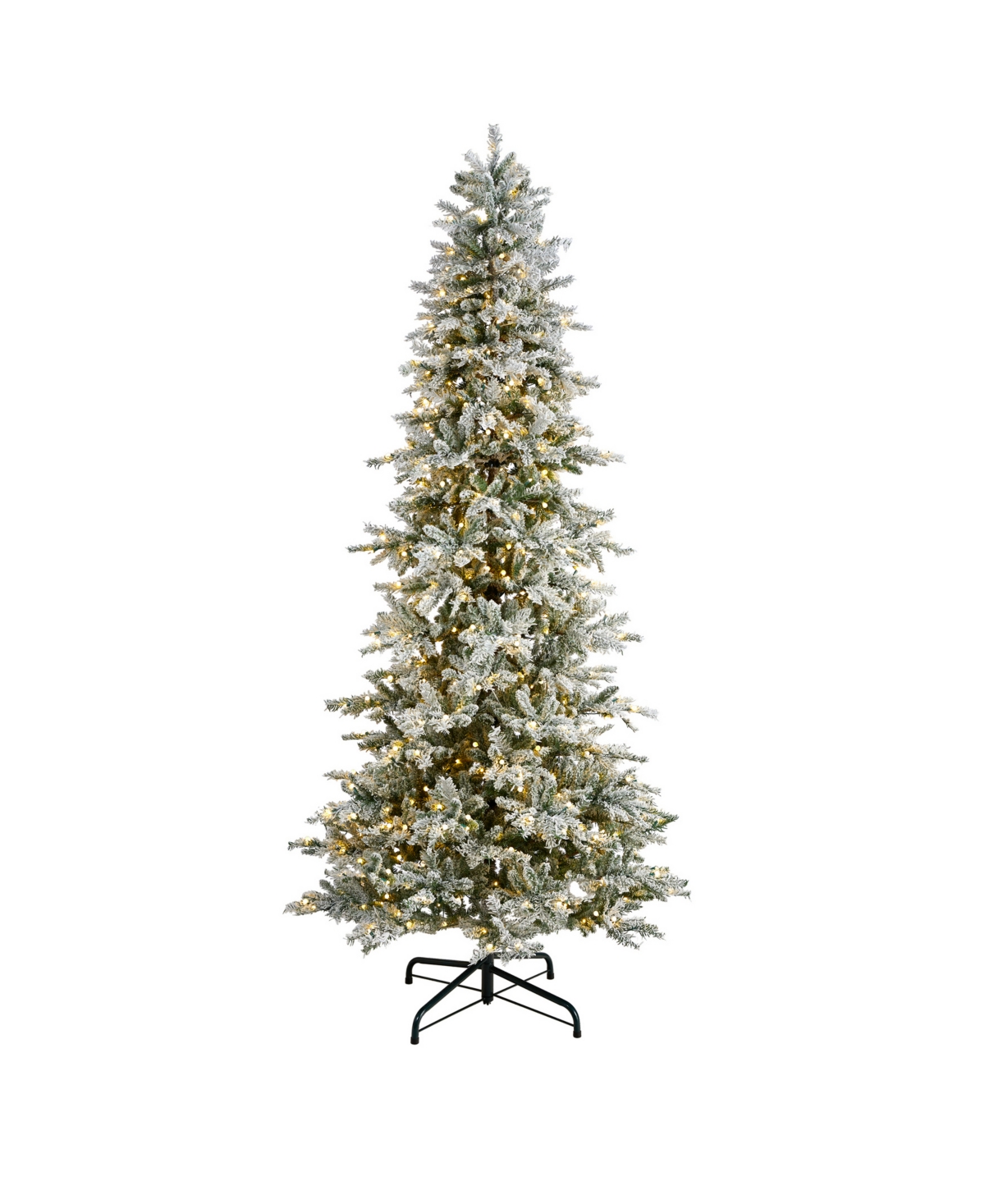 Click here for Slim Flocked Nova Scotia Spruce Artificial Christm... prices