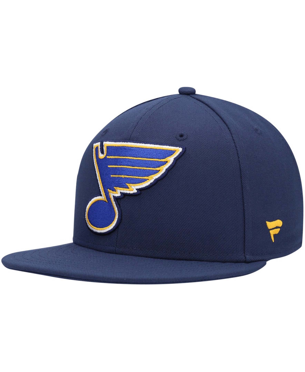 Click here for Mens Navy St. Louis Blues Core Primary Logo Fitted... prices