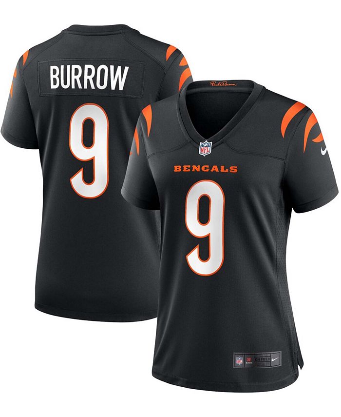 Nike Women's Joe Burrow Black Cincinnati Bengals Game Jersey - Macy's