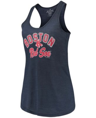 Women's Navy Boston Red Sox Multicount Racerback Tank Top - Macy's