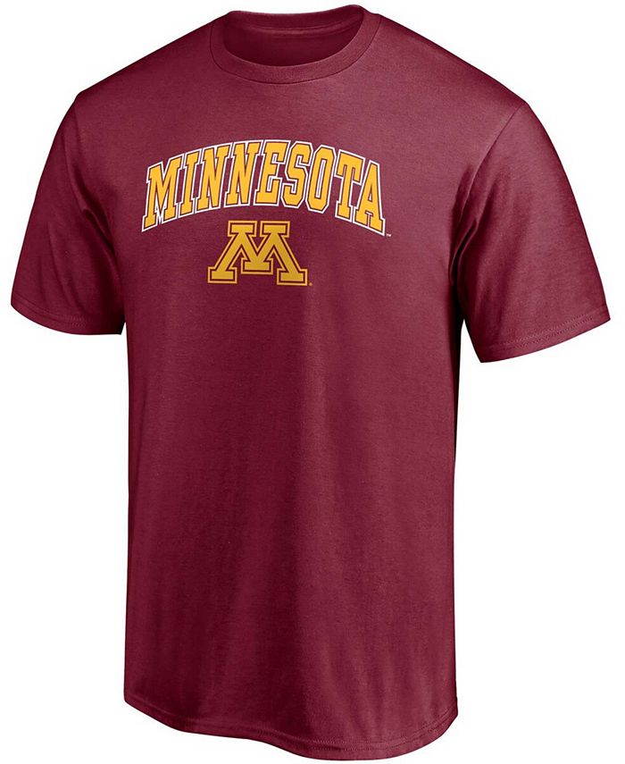Fanatics Men's Maroon Minnesota Golden Gophers Logo Campus T-shirt - Macy's