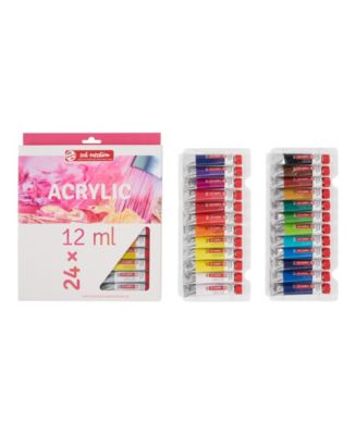 Talen's Art Creation 12 ml Acrylic Paint Tube Set, 24 Colors - Macy's