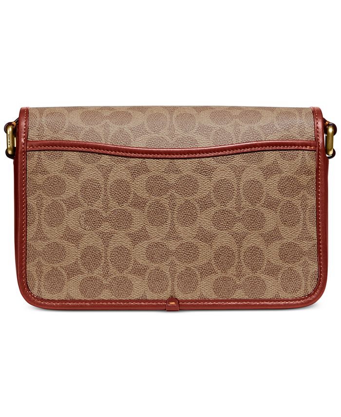 COACH Signature Coated Canvas Studio Shoulder Bag & Reviews - Handbags ...