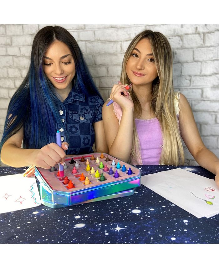 inkFLUENCER We Wear Cute Click N Color Marker Set - 32 Markers - Macy's