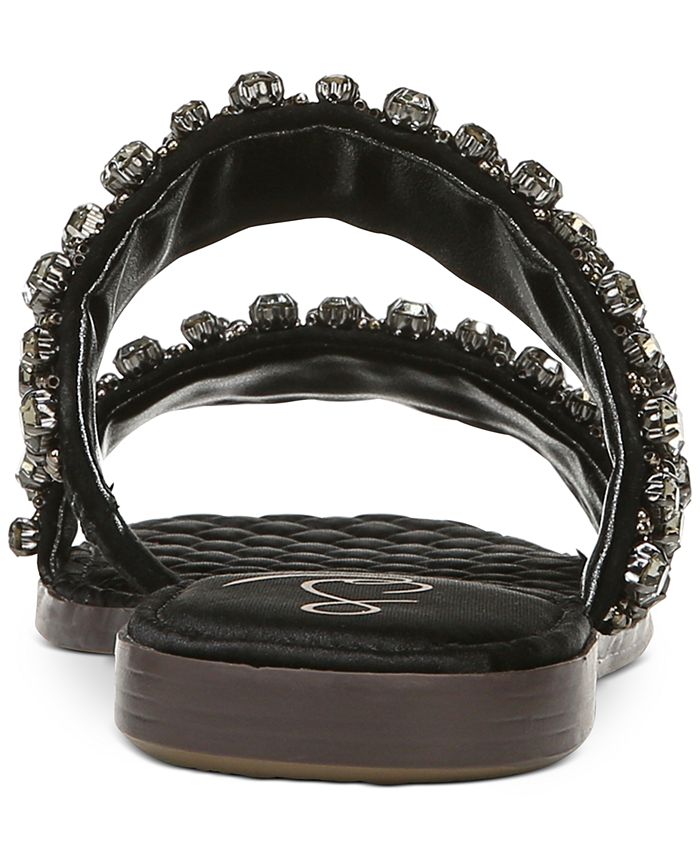 Sam Edelman Women's Ezel Studded Flat Sandals & Reviews - Sandals ...