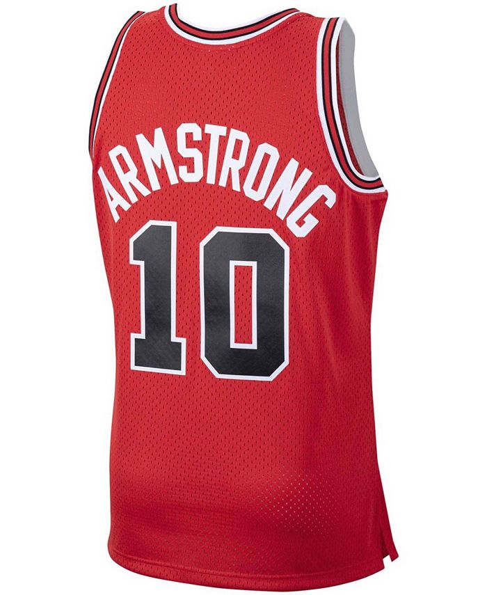Mitchell & Ness Men's B.J. Armstrong Scarlet Chicago Bulls 1990-91 ...