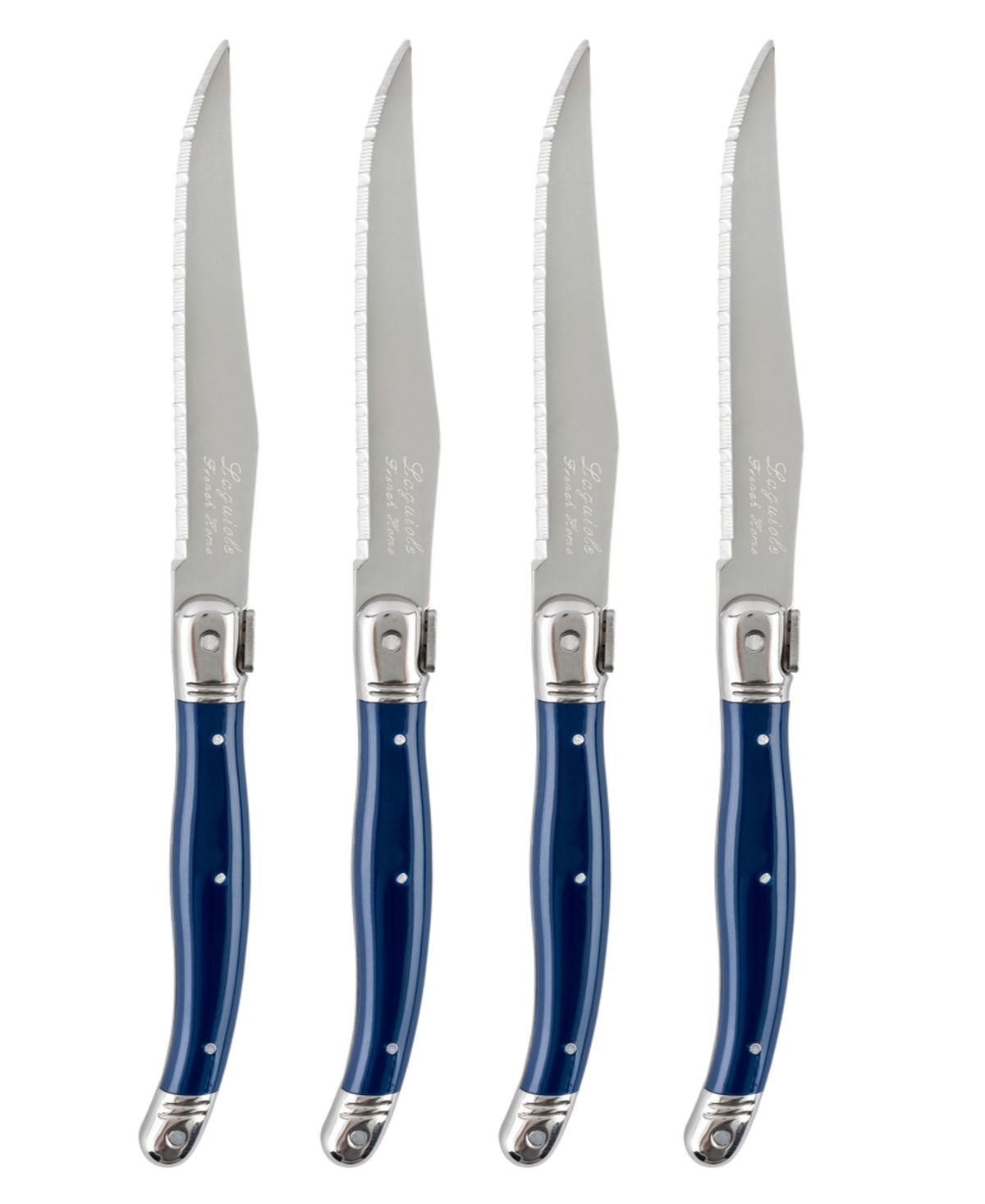 Click here for French Home Laguiole Steak Knives  Set of 4 - Navy prices