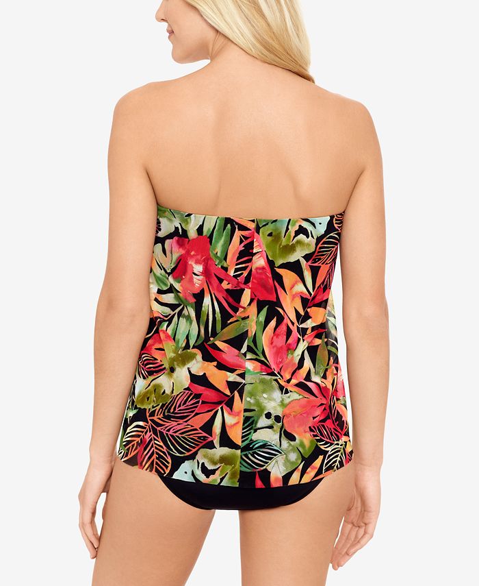 Lauren Ralph Lauren Flyaway Tummy Control One Piece Swimsuit Macys
