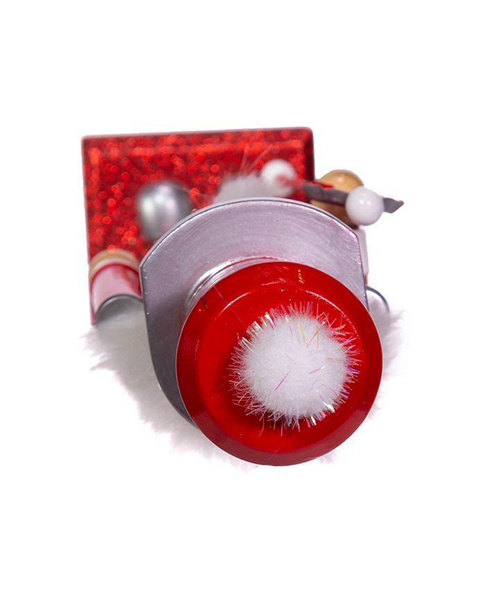 Kurt Adler 10" Wooden Coca-Cola Nutcracker - Macy's