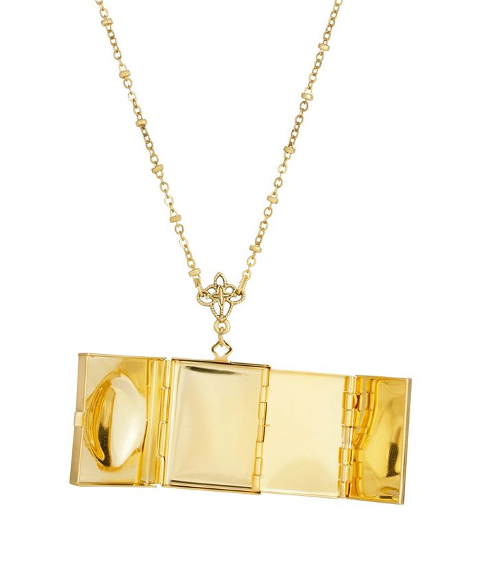 2028 Rectangular 4 Way Locket Necklace - Macy's