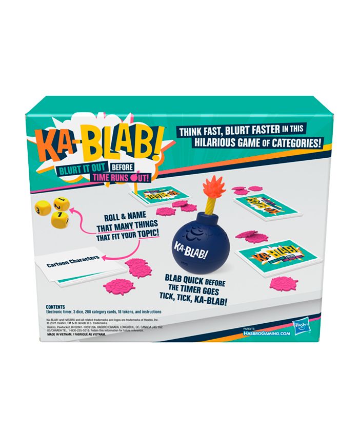 Hasbro Gaming Hasbro Kablab Game - Macy's