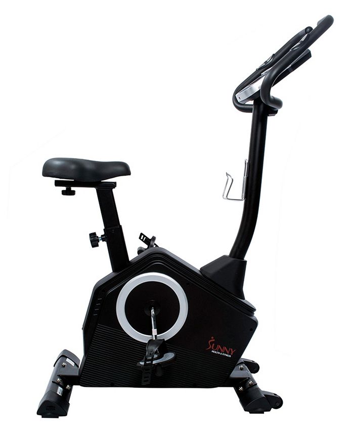 Sunny Health & Fitness Magnetic Upright Exercise Bike with Programmable ...