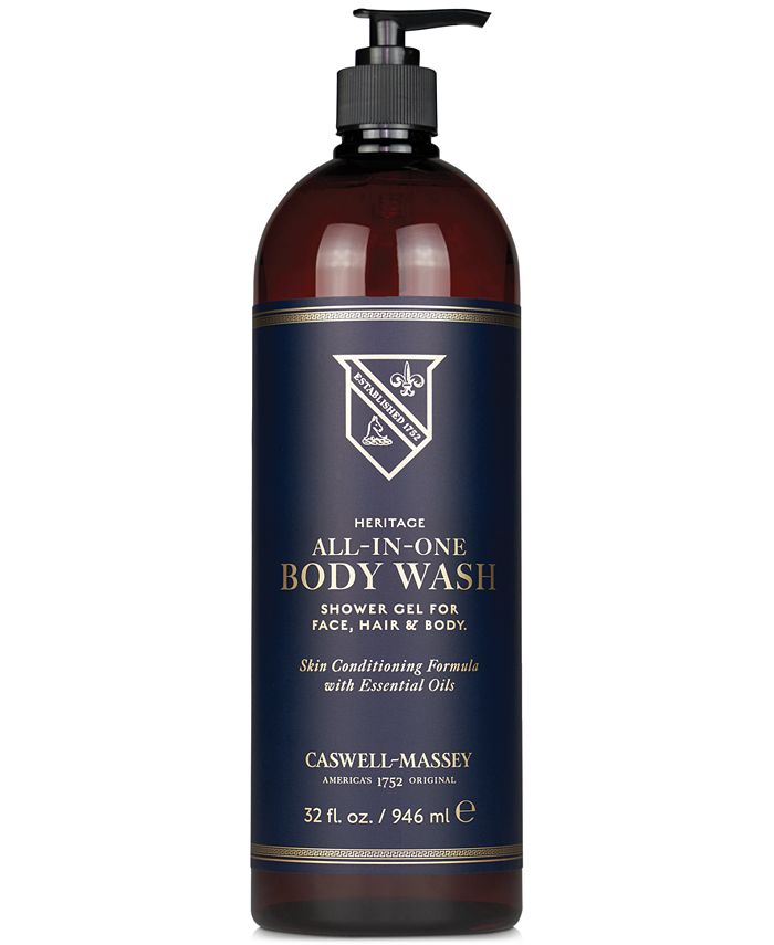 Caswell Massey Heritage All-In-One Body Wash, 32-oz. - Macy's
