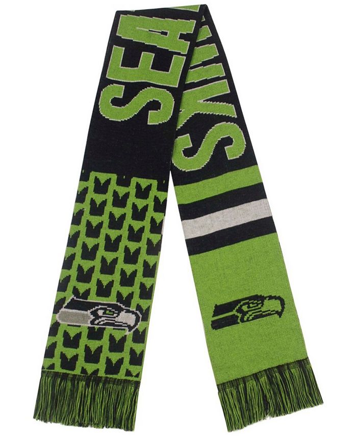 FOCO Men's Women's Blue Seattle Seahawks Reversible Thematic Scarf - Macy's