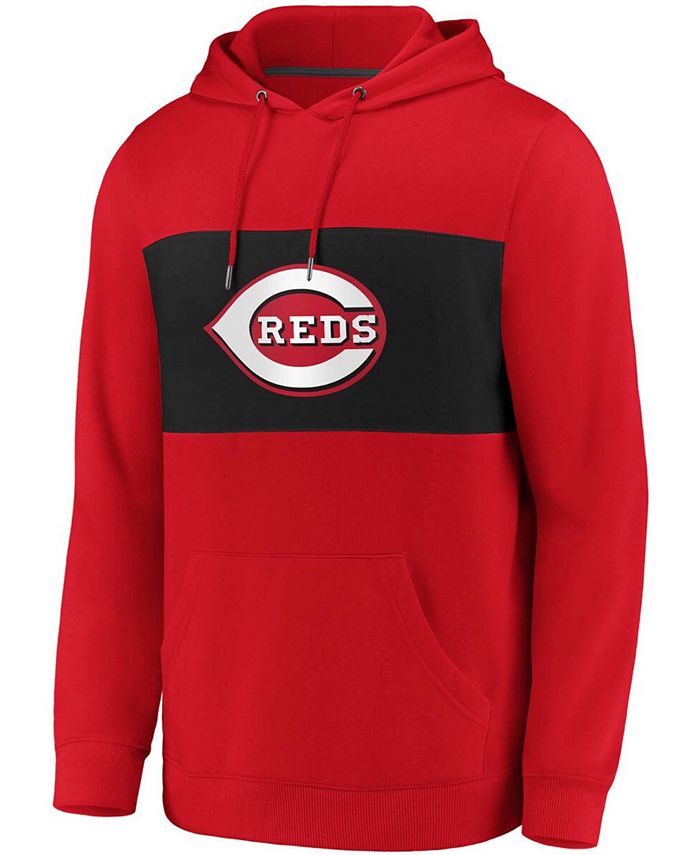 Fanatics Men's Red and Black Cincinnati Reds True Classics Team Faux ...